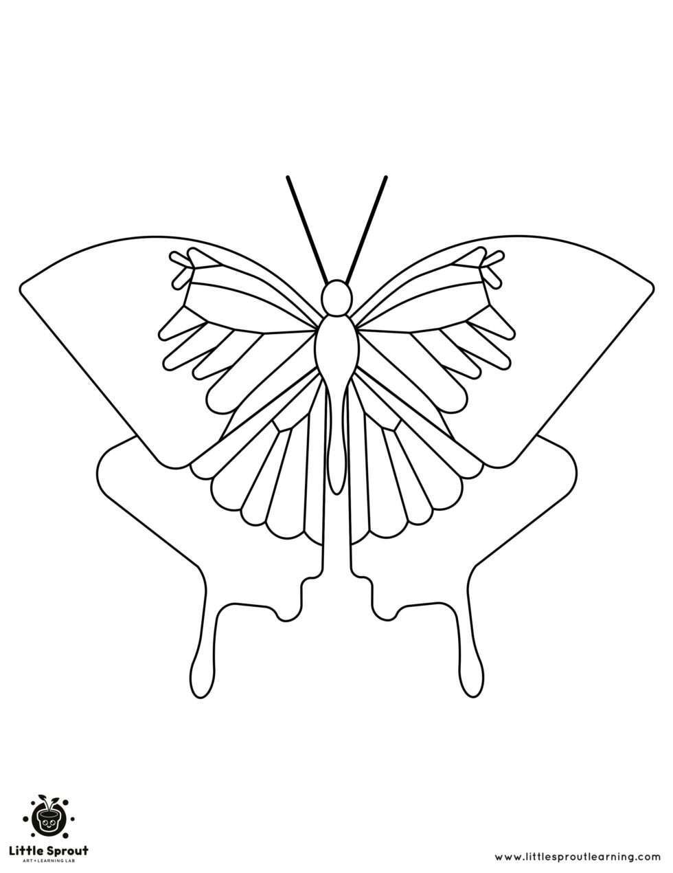 Butterfly Coloring Pages - 10 Exquisite Illustrations