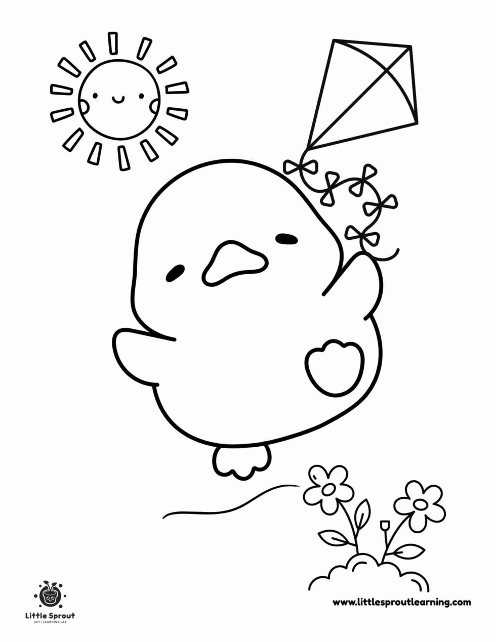 Duck Coloring Pages – 20 Free Printable Fun For Kids - Little Sprout ...
