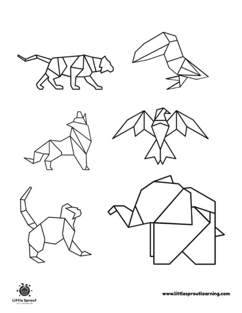 25 Free Shapes Coloring Pages For Kids – Fun, Easy & Printable - Little ...