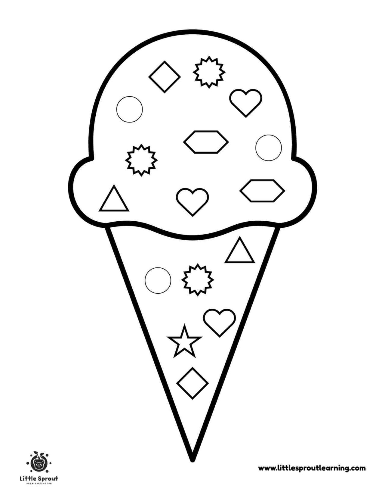 25 Free Shapes Coloring Pages For Kids – Fun, Easy & Printable - Little ...