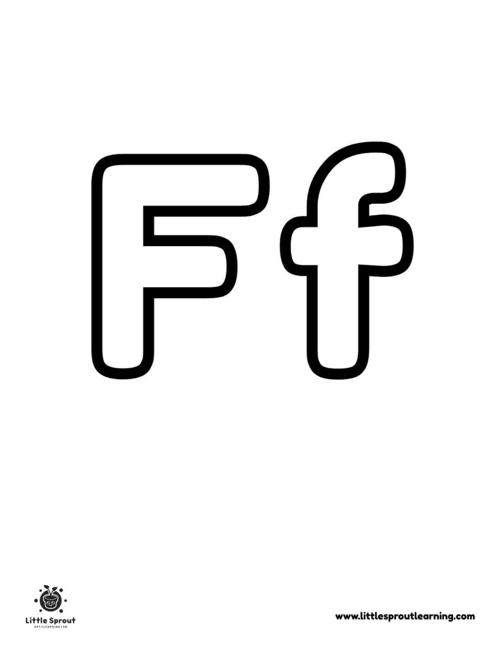 Free Alphabet Coloring Pages – Printable A To Z Fun For Kids - Little ...