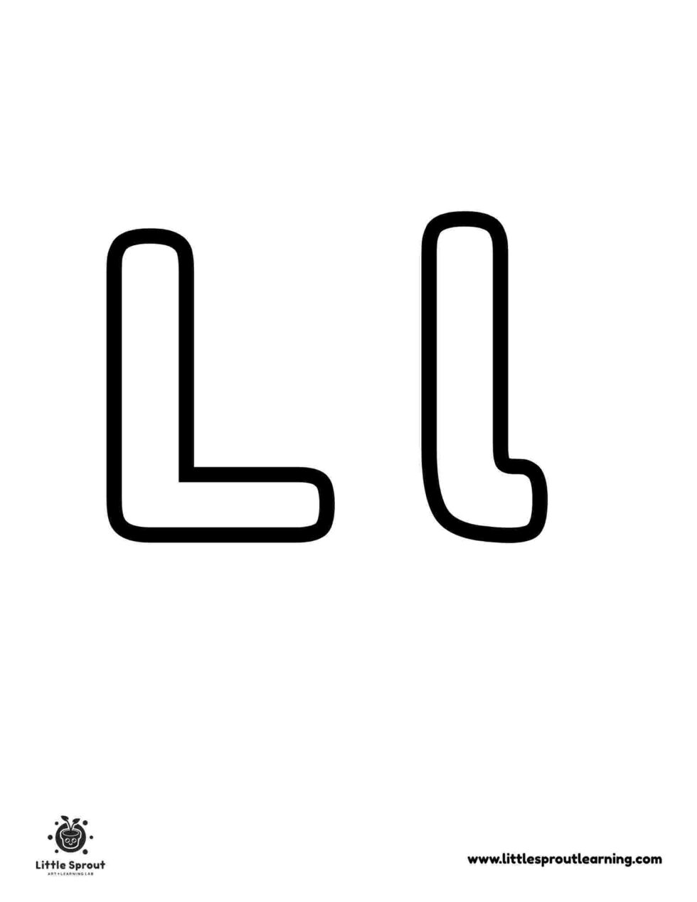 Free Alphabet Coloring Pages – Printable A To Z Fun For Kids - Little ...