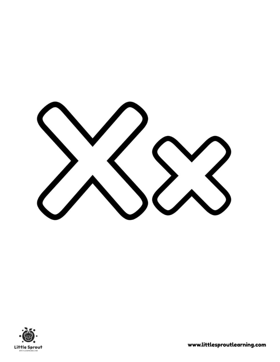 Free Alphabet Coloring Pages – Printable A To Z Fun For Kids - Little ...