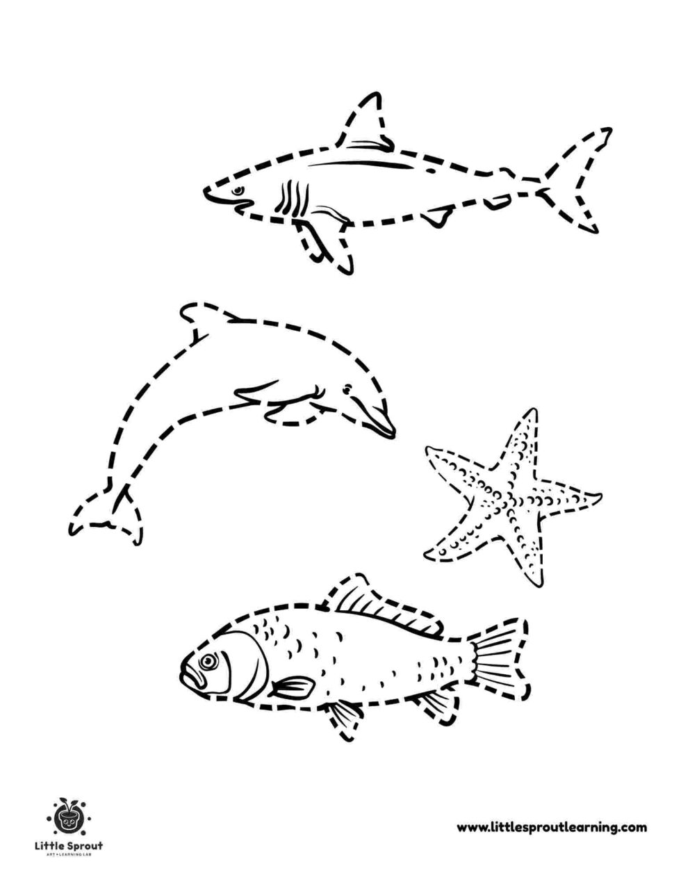 25 Free Shapes Coloring Pages For Kids – Fun, Easy & Printable - Little ...