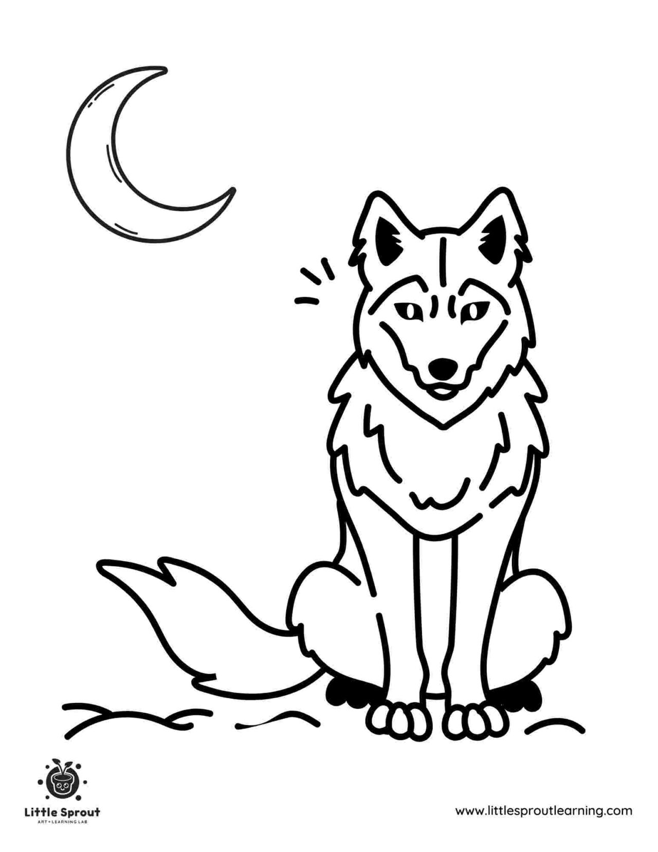 16 Best Wolf Coloring Pages - Free Printable Wolf Coloring Sheets ...