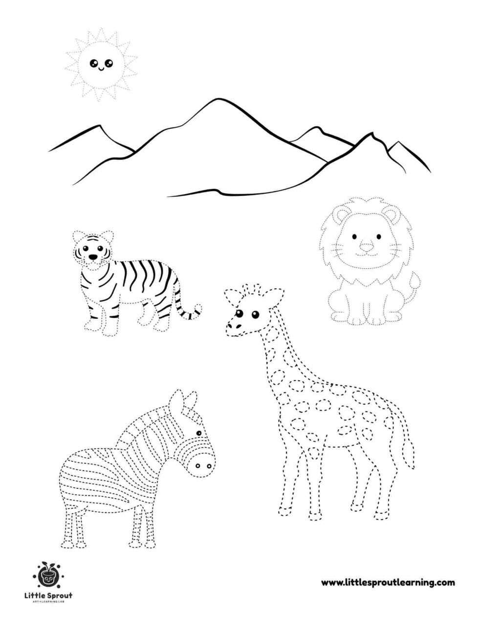 25 Free Shapes Coloring Pages For Kids – Fun, Easy & Printable - Little ...