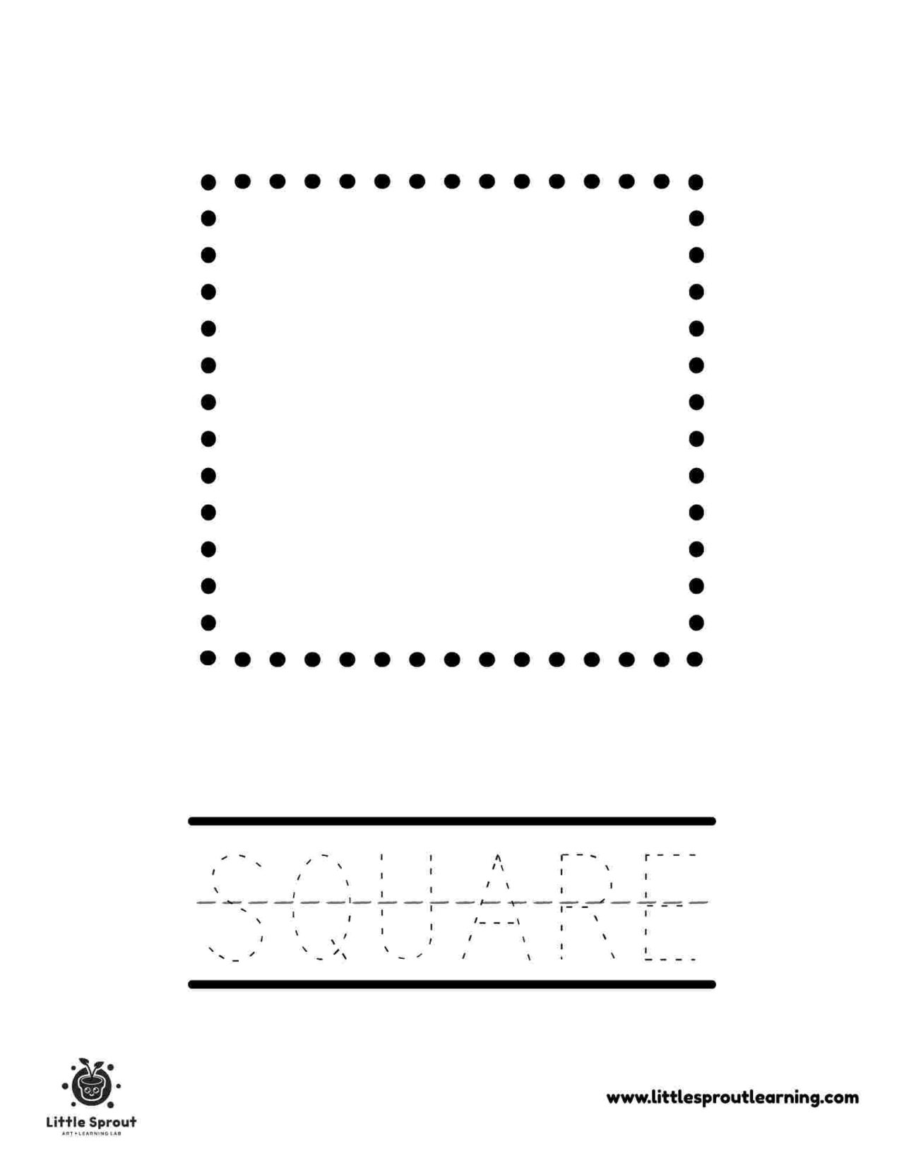 25 Free Shapes Coloring Pages For Kids – Fun, Easy & Printable - Little ...